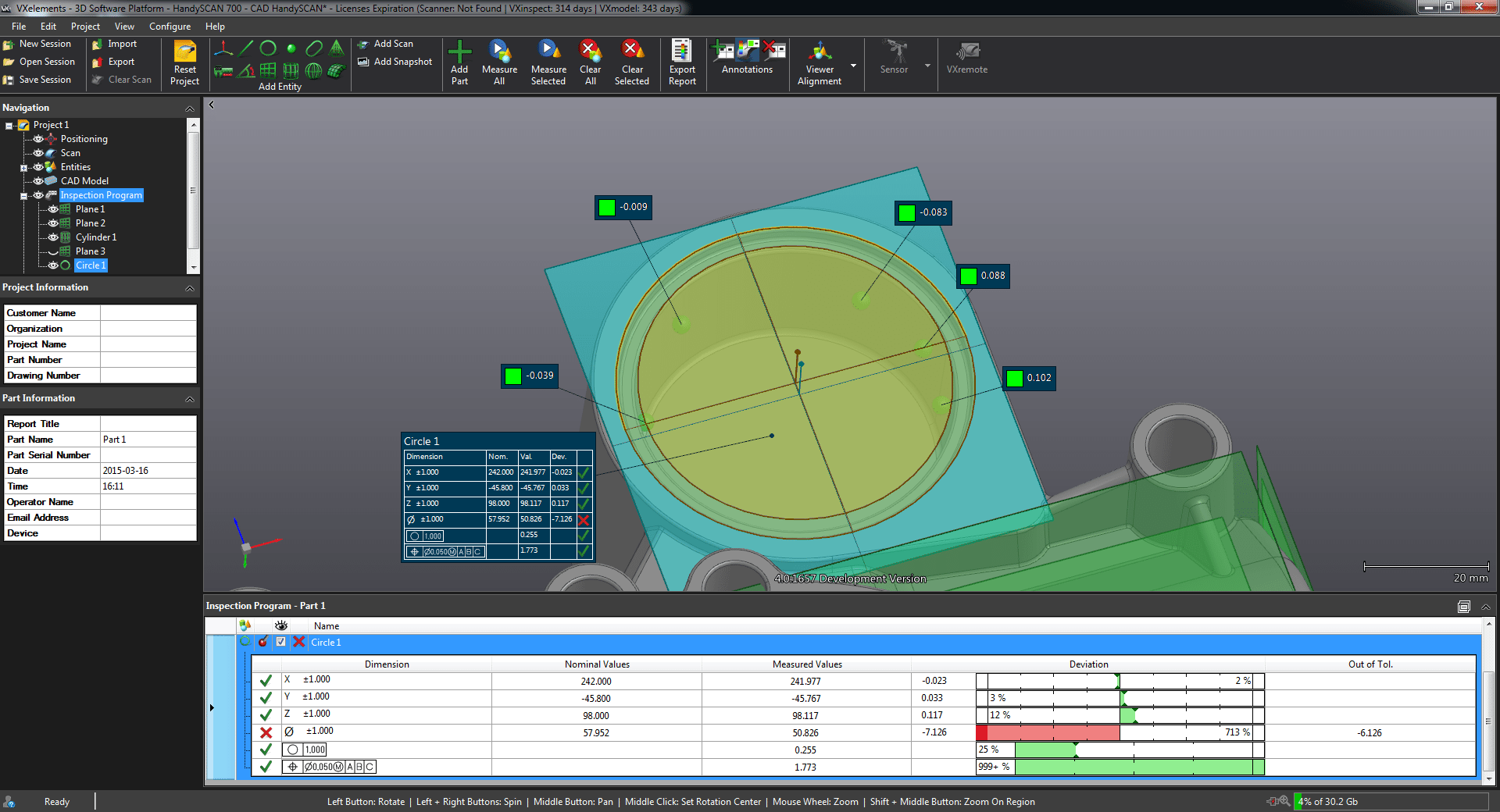 MetraSCAN Optical CMM 3D Scanner | Proto3000