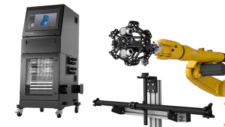 MetraSCAN 3D-R Automated Robot Mounted 3D Scanner for Inspection