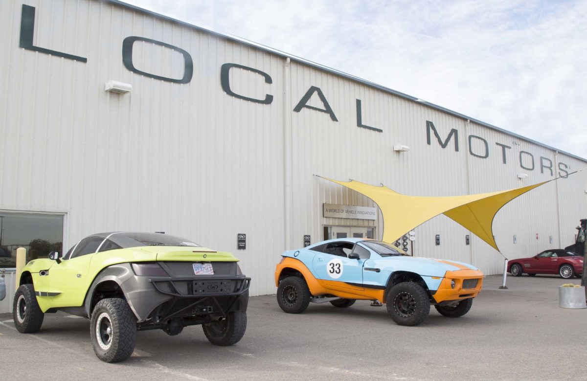 Local Motors 3D Prints Components for their Self Driving Vehicles